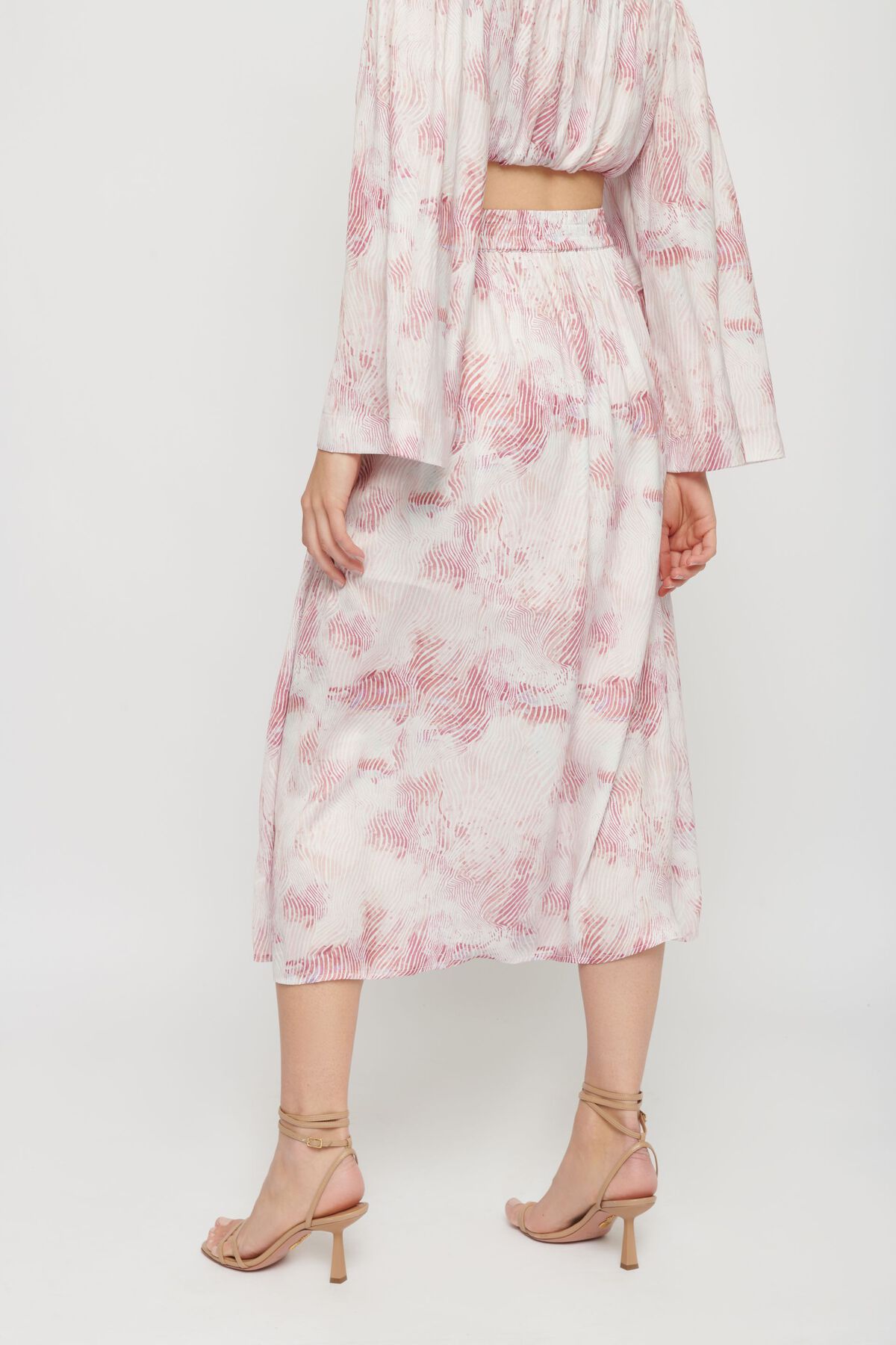 Garage Flowy Maxi Skirt - 10006571549U