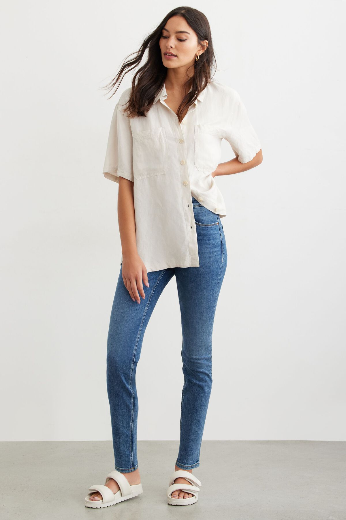 Kate Skinny Jeans Blue | Garage