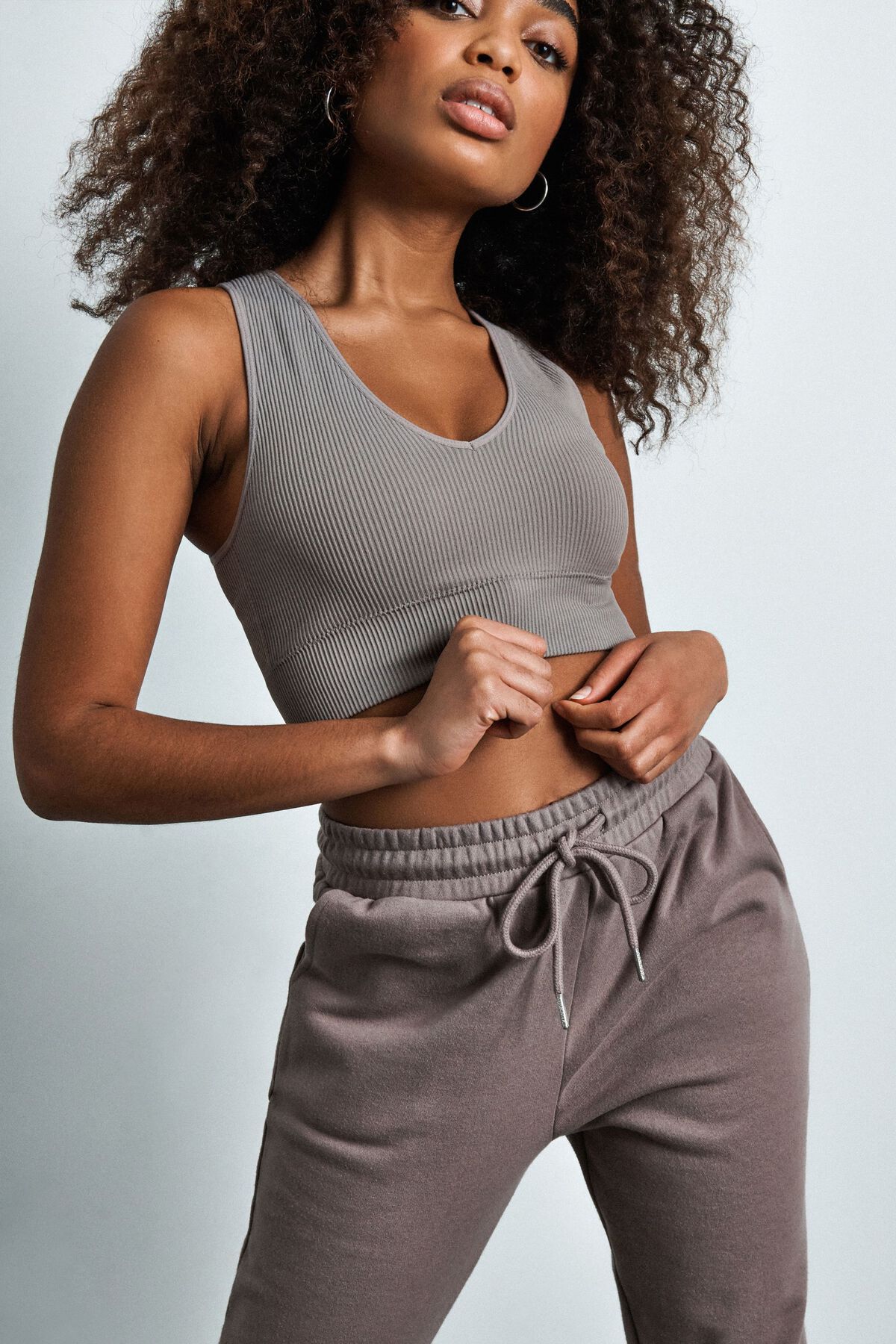 Stella Seamless Plunge Tank Top | Garage