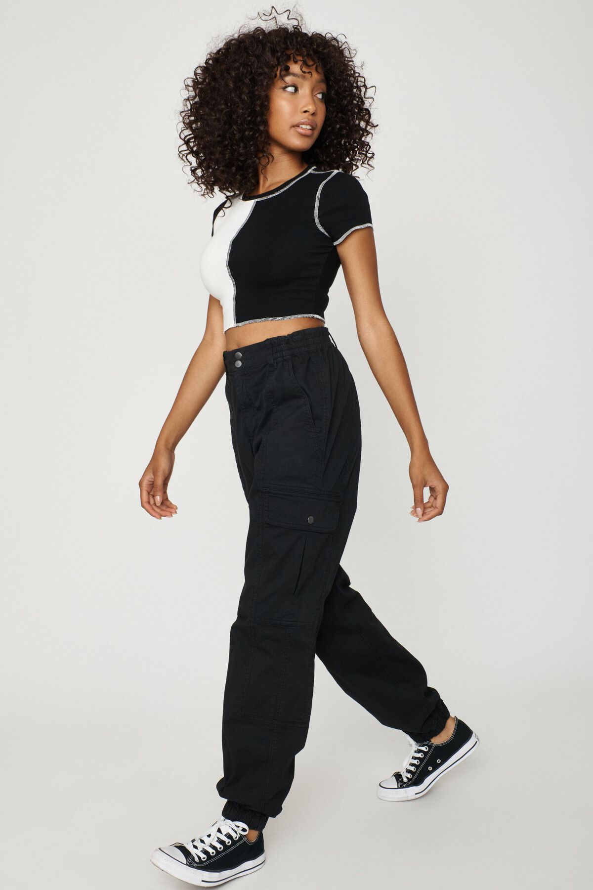 Brianna Bubble Pant Black | Garage