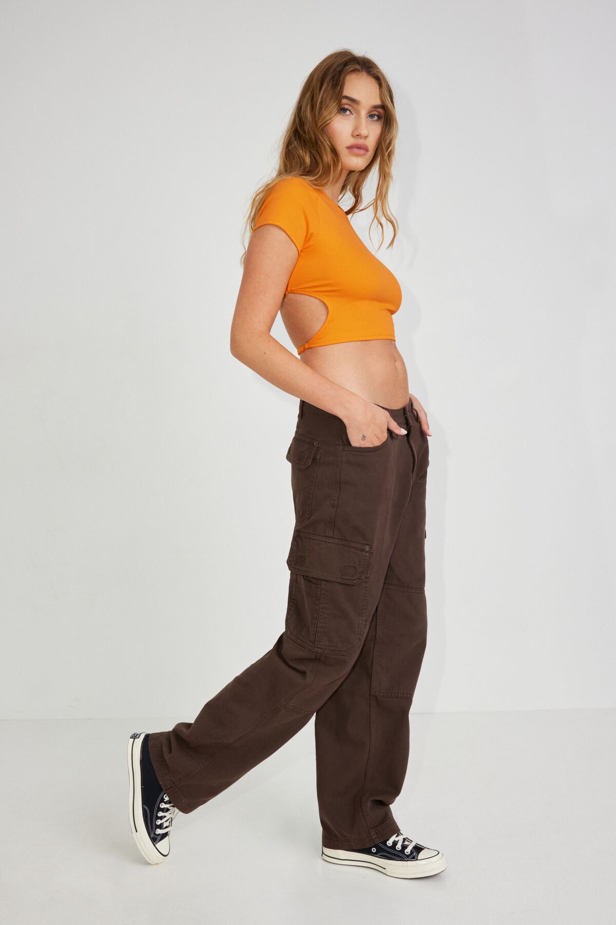 Wren Carpenter Pant Brown | Garage