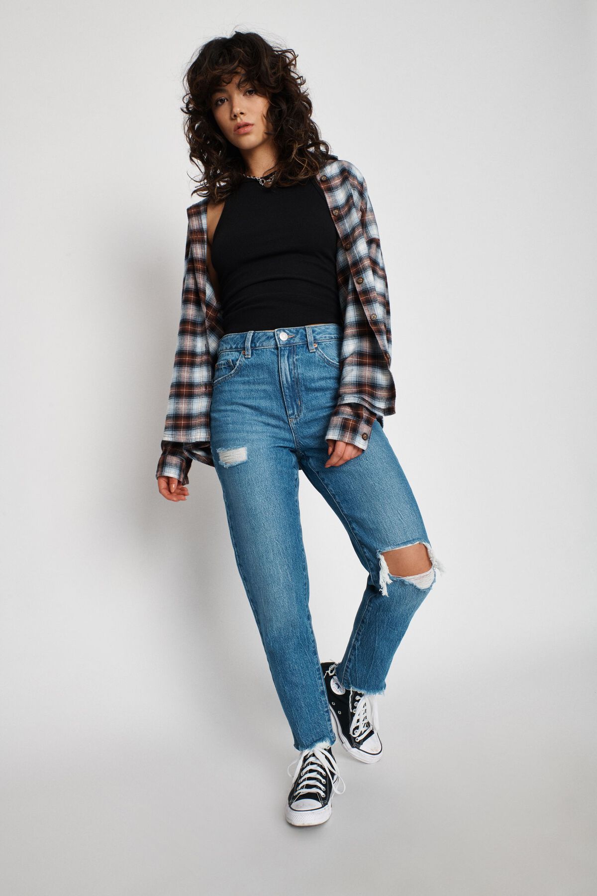 Mom Jean - Isa Blue Blue | Garage