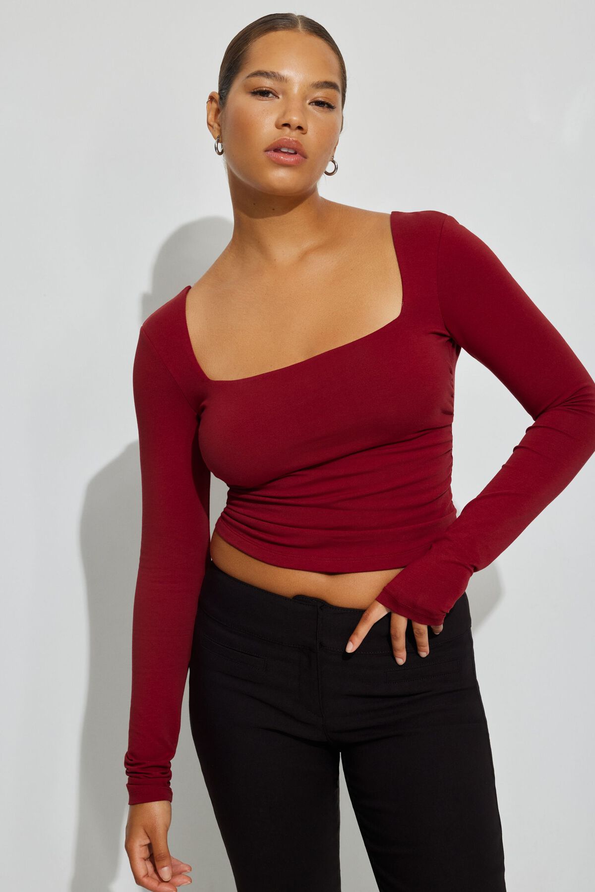 Tyler Open Back Crop Top | Garage