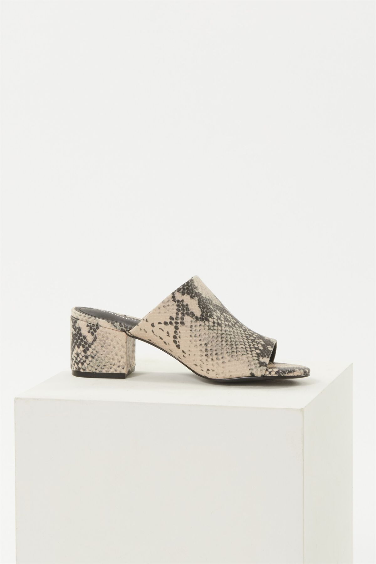 Garage STEVE MADDEN Python Lorna Mules - 1000612492VG