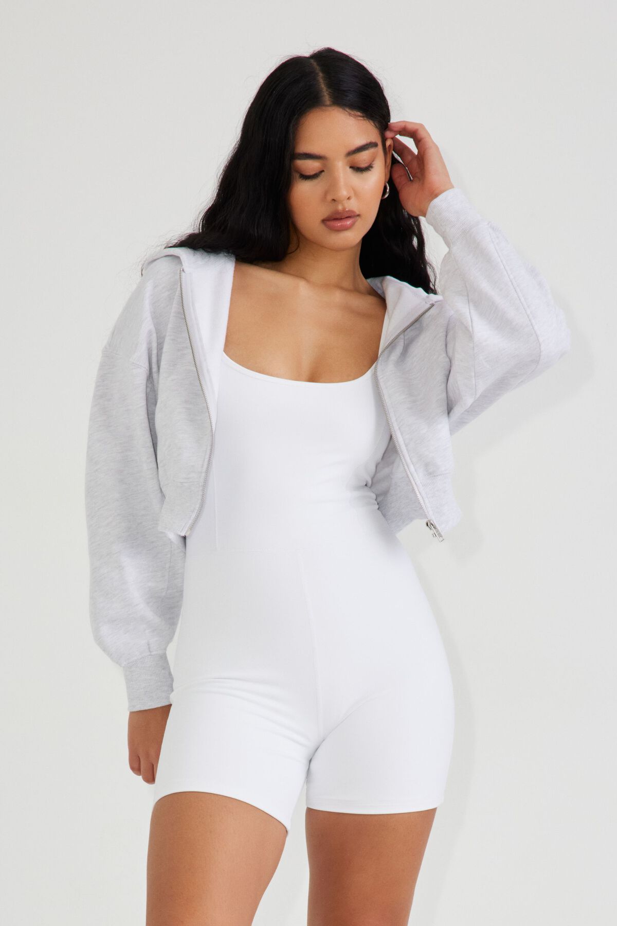 Maia Active Romper White | Garage