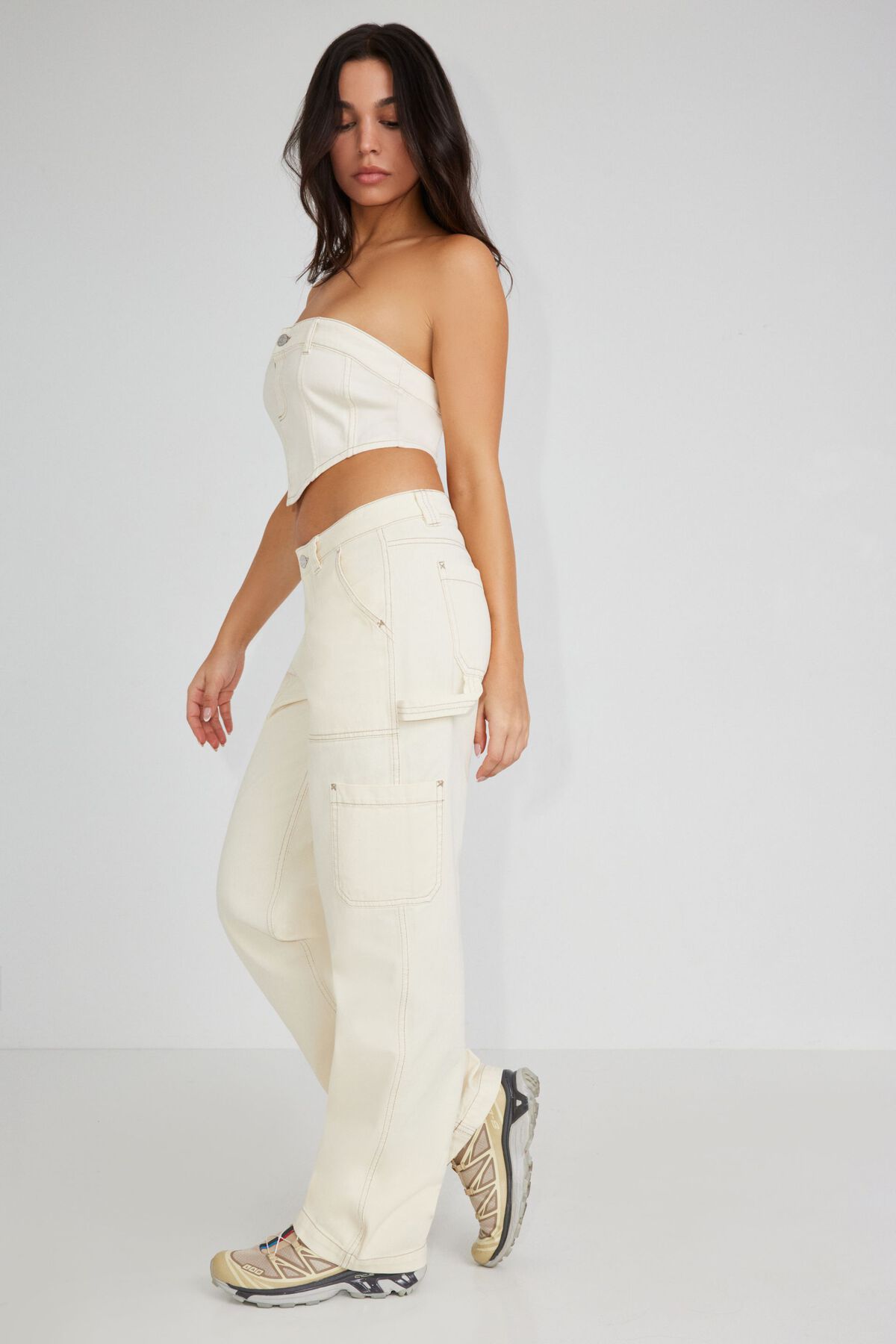 Dani Carpenter Pant White | Garage