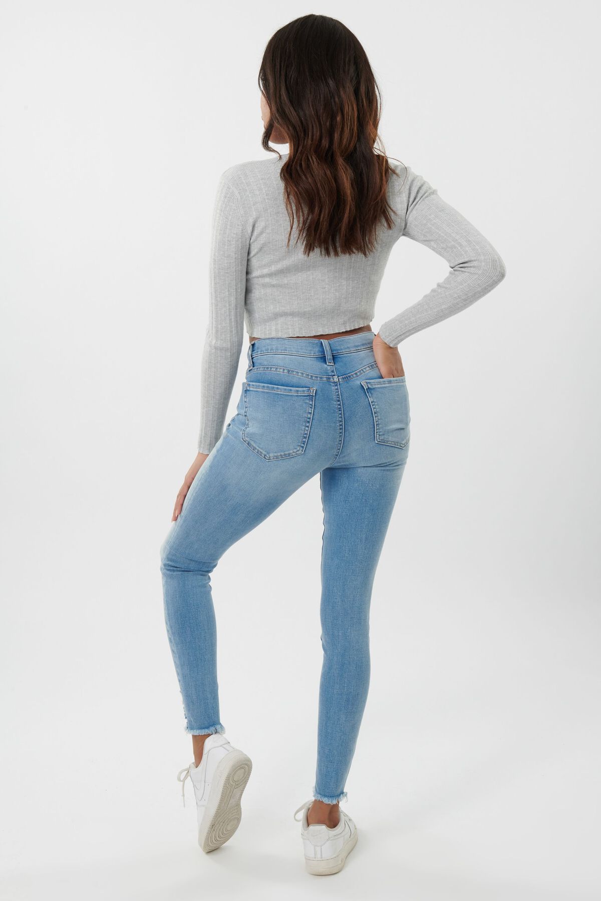 Garage High Rise Jeggings - Hampton Blue - 10006081407I