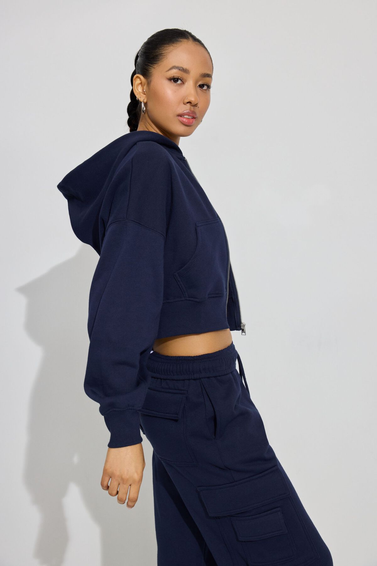 Cocoon Zippy Hoodie Blue | Garage