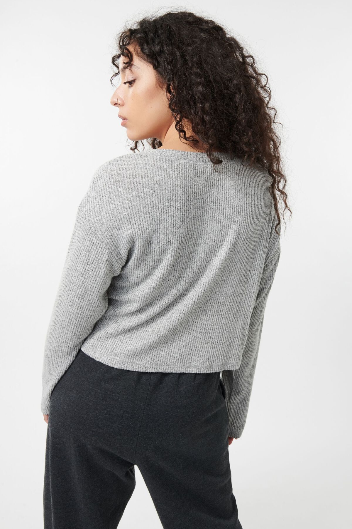 Garage Adriana V-Neck Tee - 1000587990CW