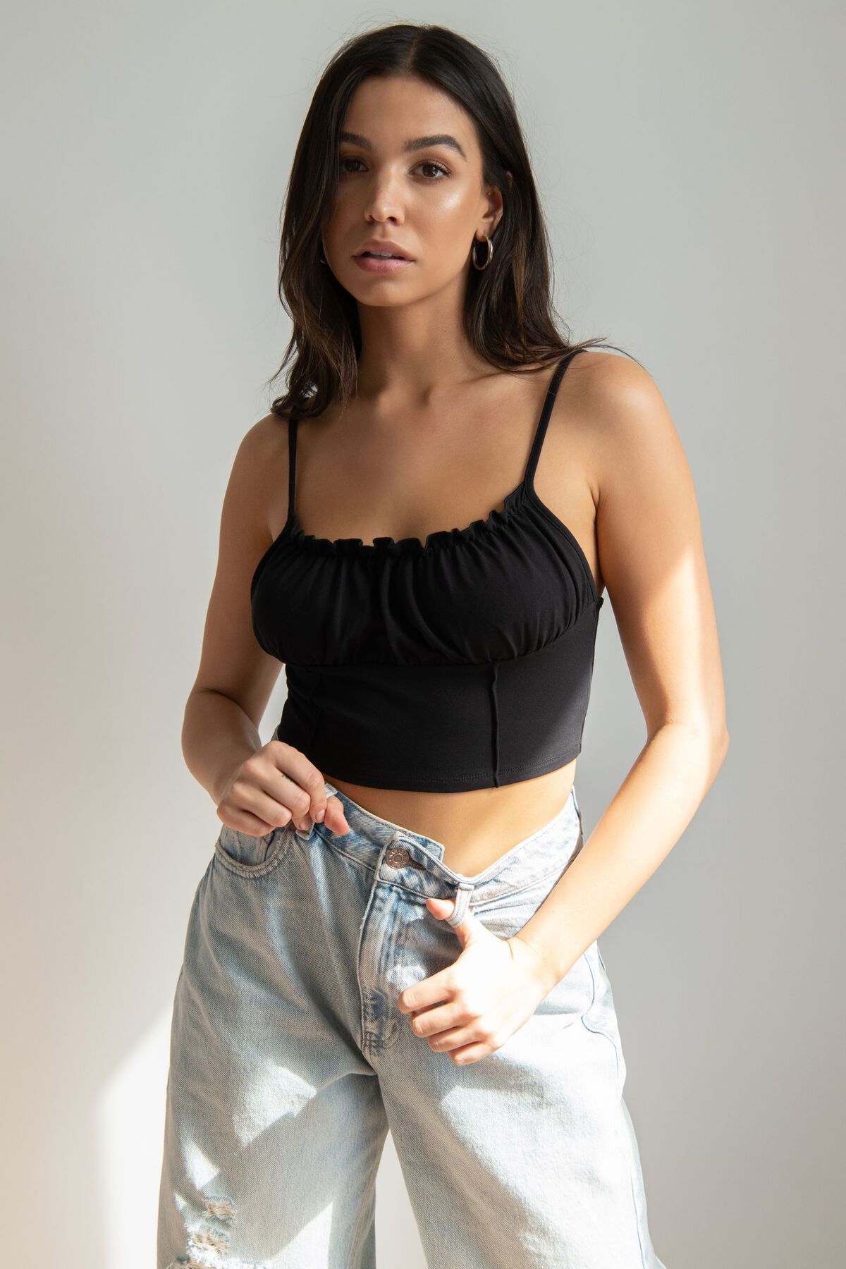 Garage Pretty Gathered Cami - 10006613006V