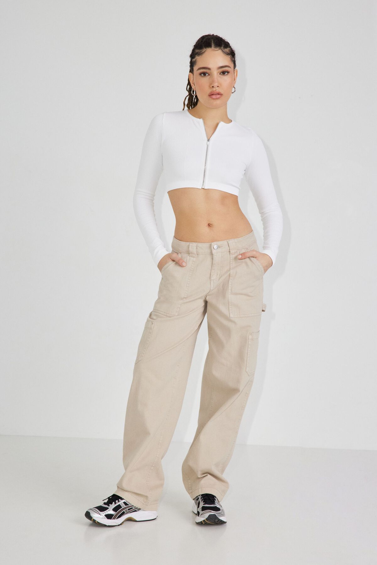 Dani Carpenter Pant BEIGE | Garage