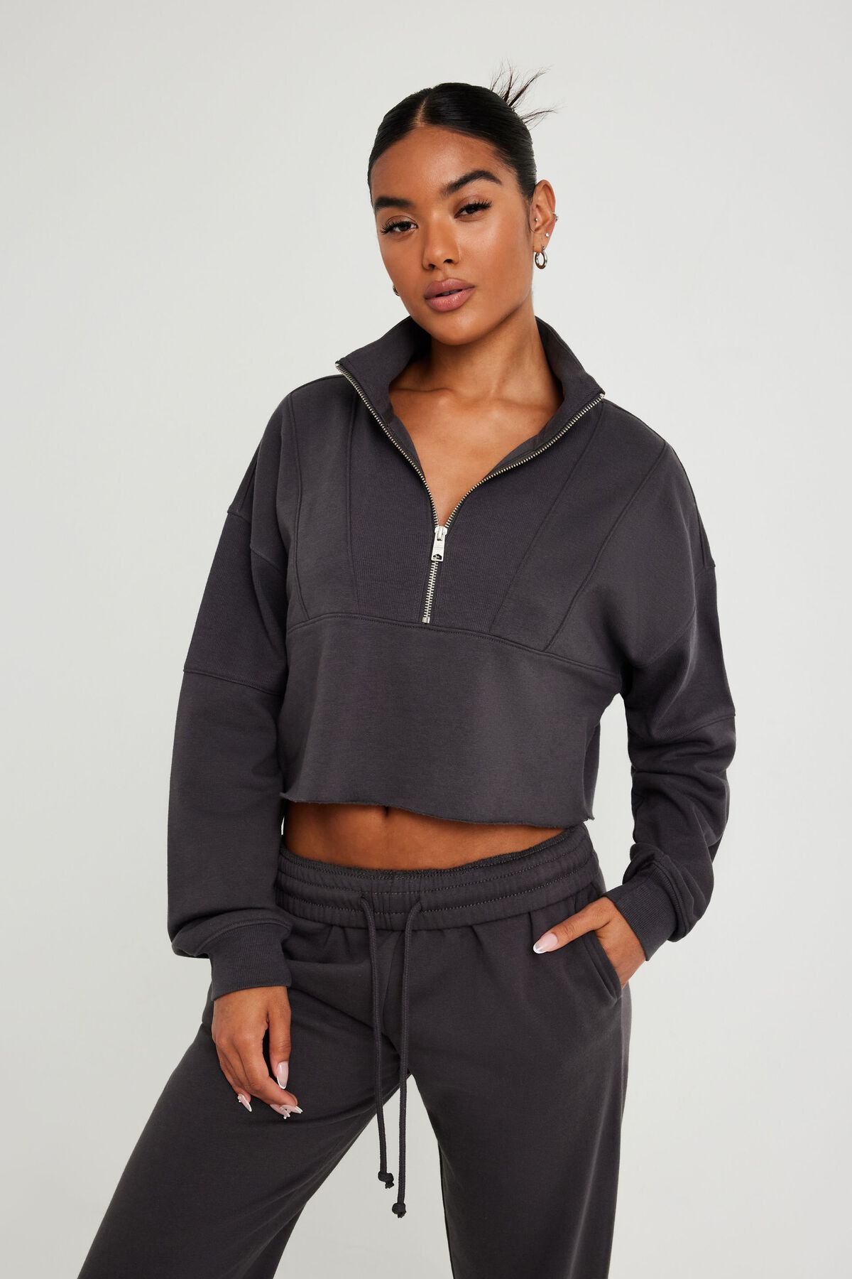 Half Zip With Sleeve Panels | Garage