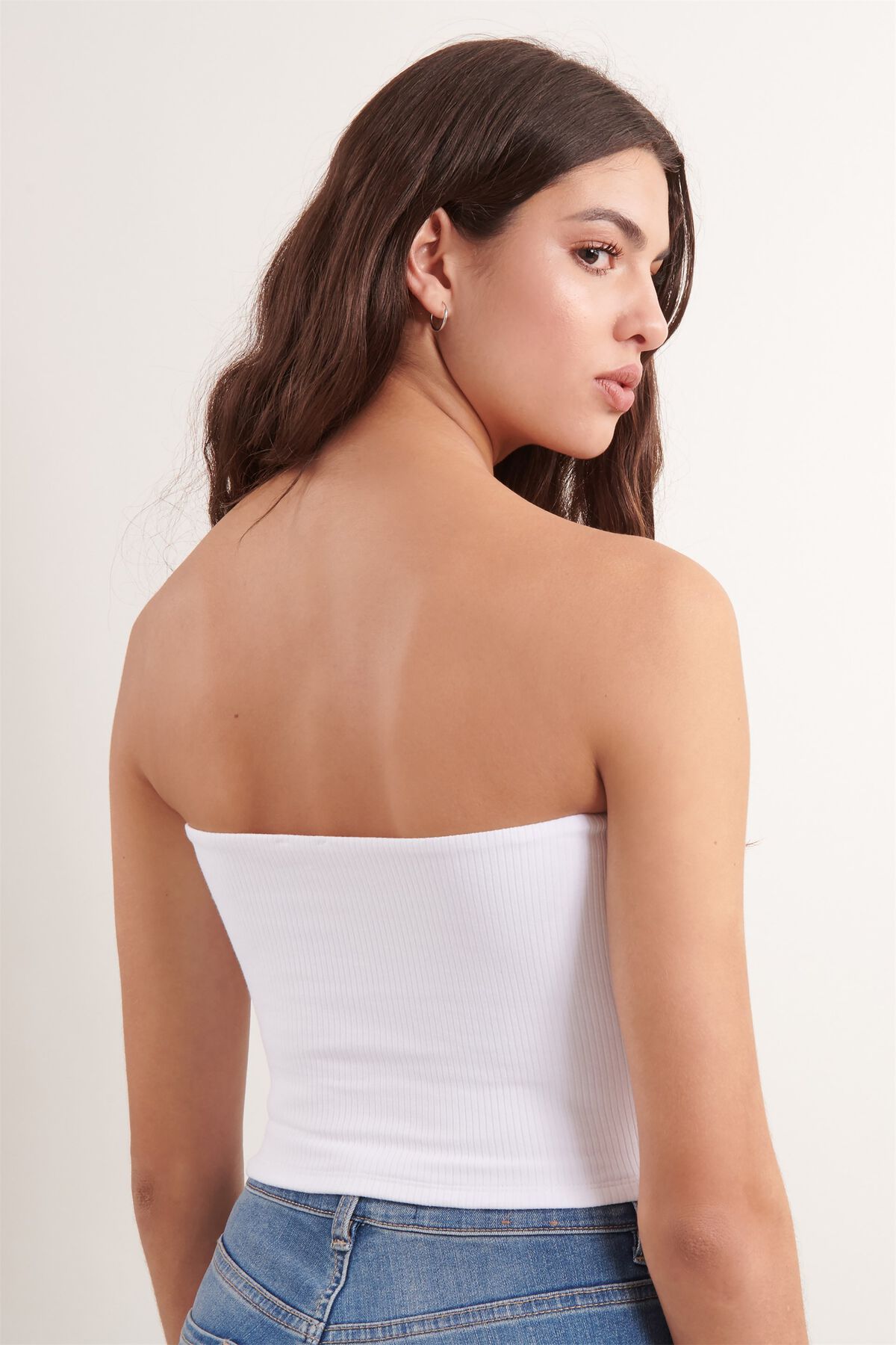 Garage The Essential Ribbed Tube Top - 10005042204N