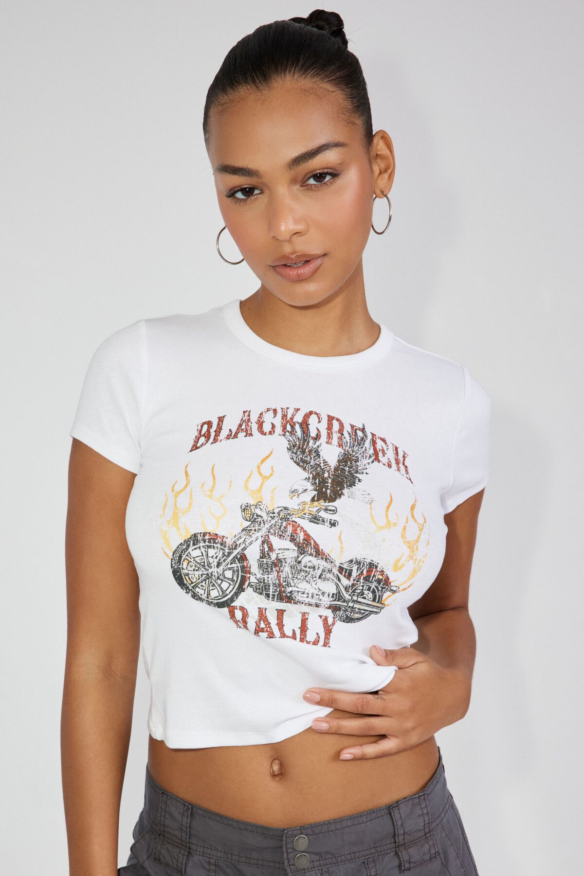 Baby Tee White | Garage