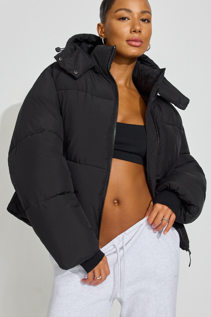 Chill Puffer Jacket Black | Garage